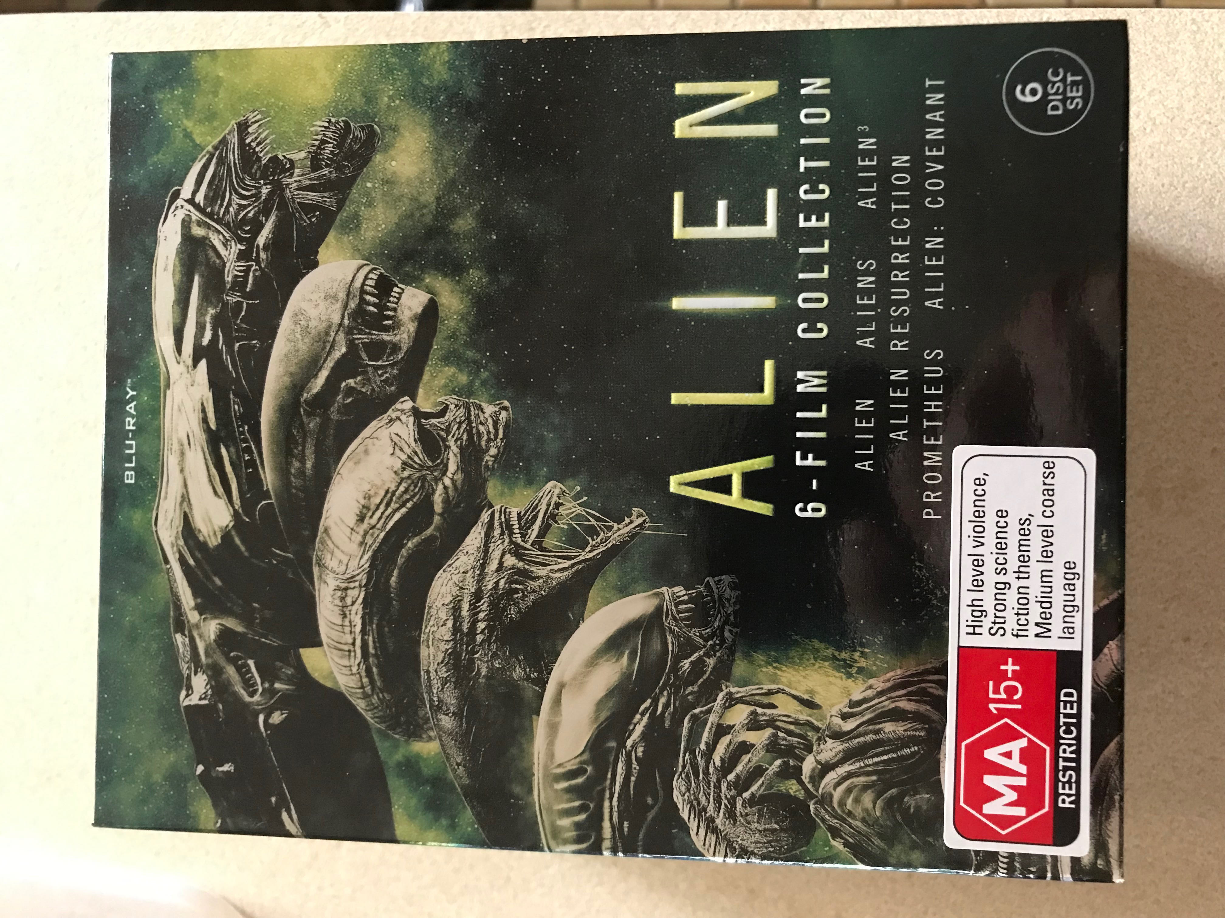 Alien 40th anniversary 4K steelbook (Zavvi exclusive) - Alien: Covenant ...