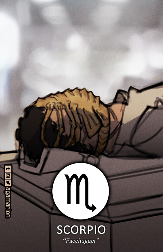 Alien Saga Zodiac Illustration - Alien: Covenant Forum