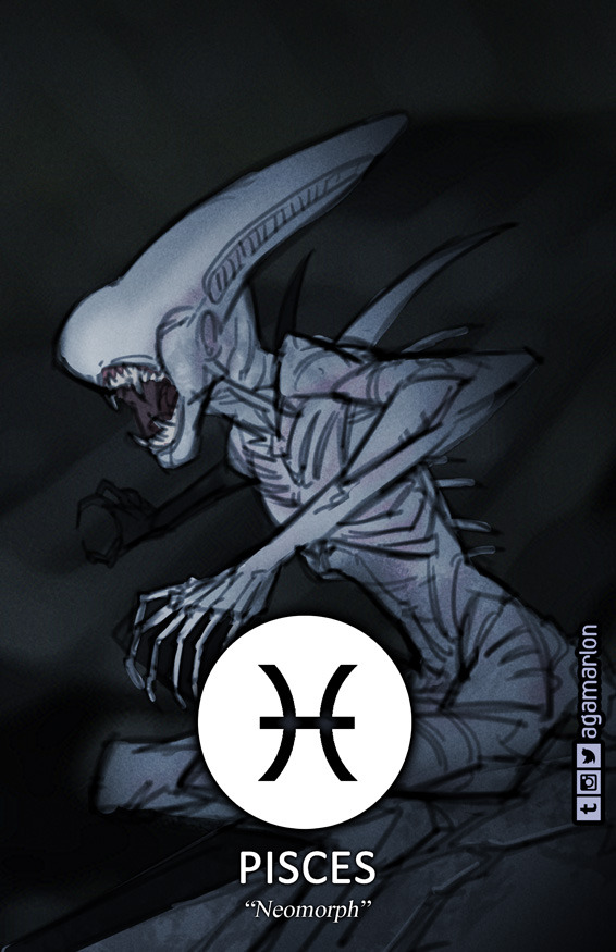 Alien Saga Zodiac Illustration - Alien: Covenant Forum