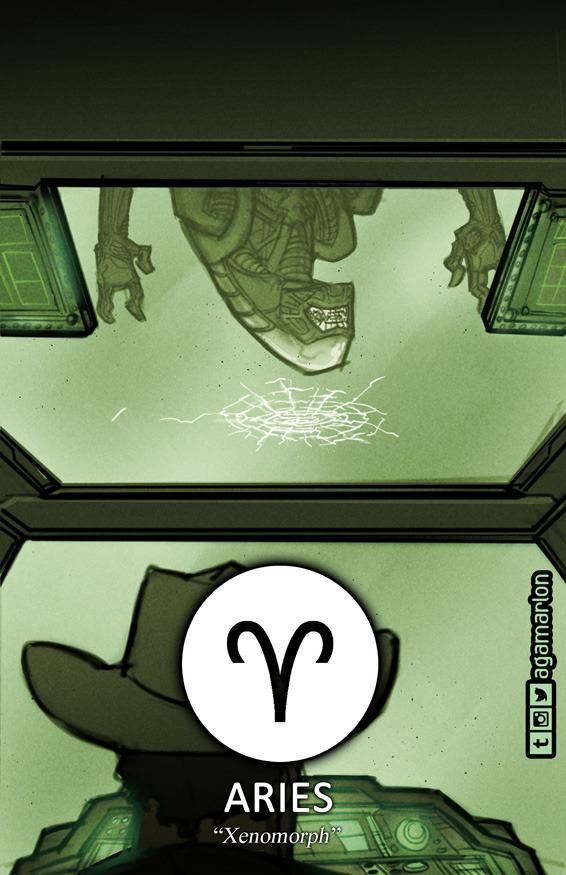 Alien Saga Zodiac Illustration - Alien: Covenant Forum
