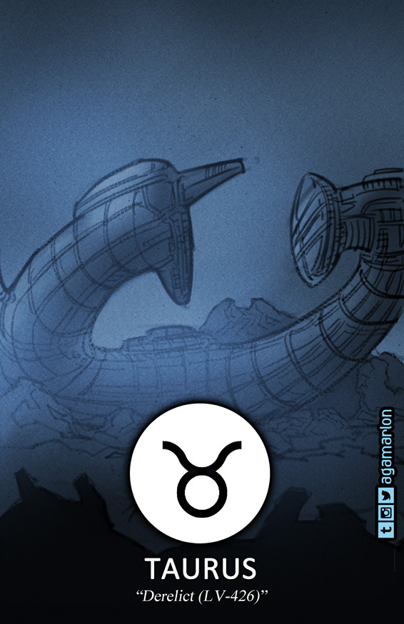 Alien Saga Zodiac Illustration - Alien: Covenant Forum